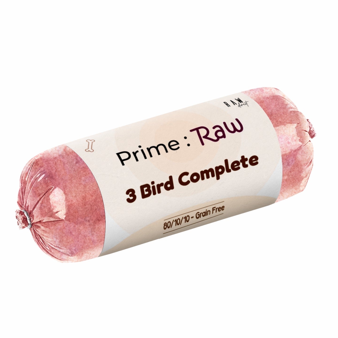 PRIME RAW 3 Bird Complete 454g - Premium Raw Dog Food for Optimal ...