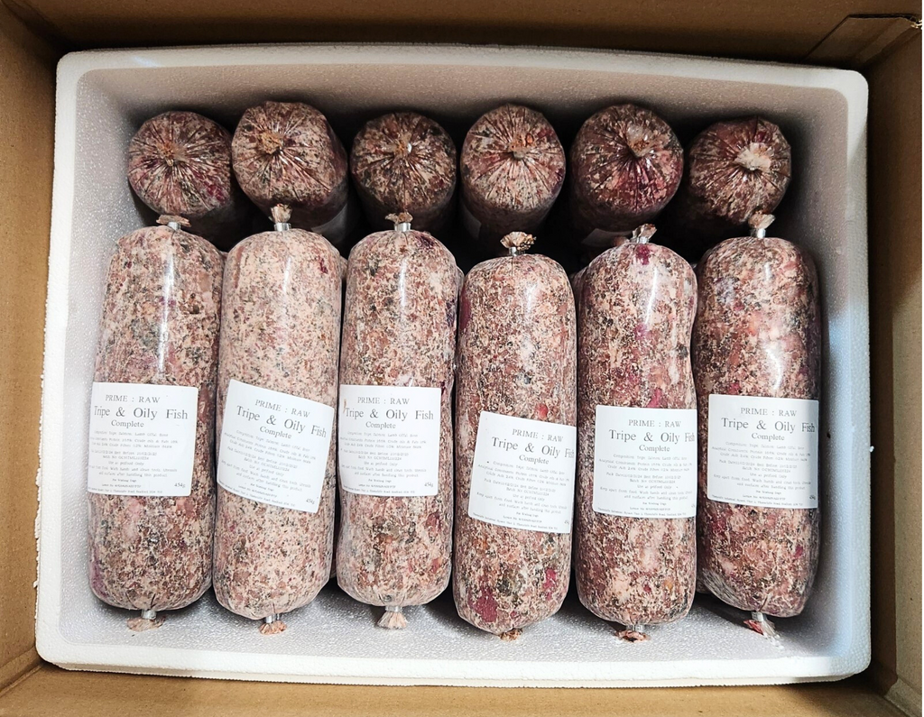 PRIME RAW - Tripe & Oily Fish – Raw Direct