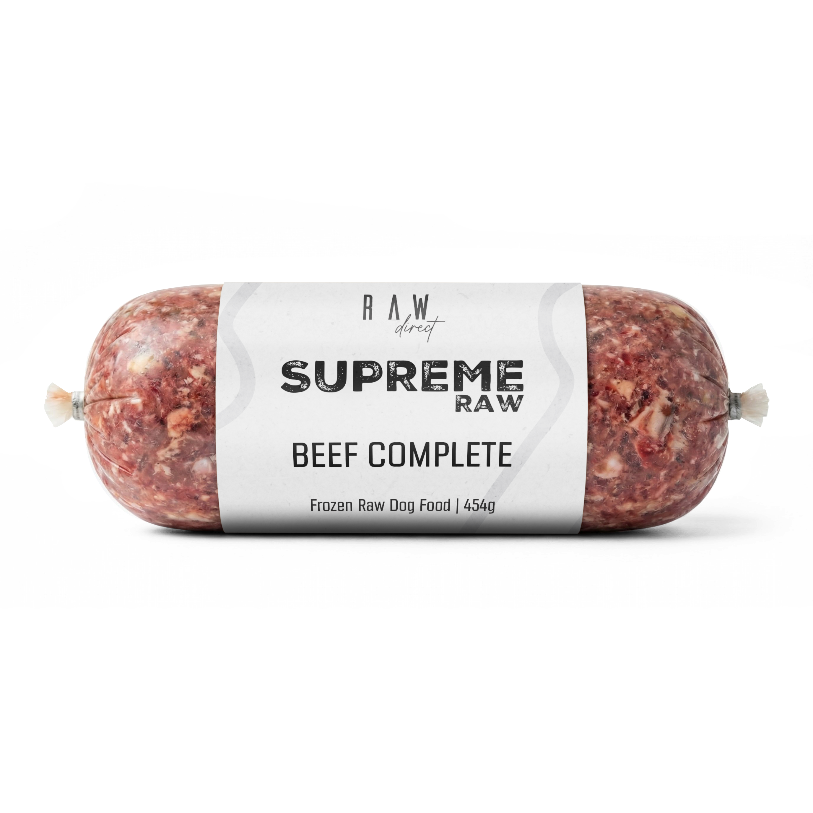 Supreme Beef Complete Raw Dog Food 454g | 80/10/10 BARF - Raw Direct