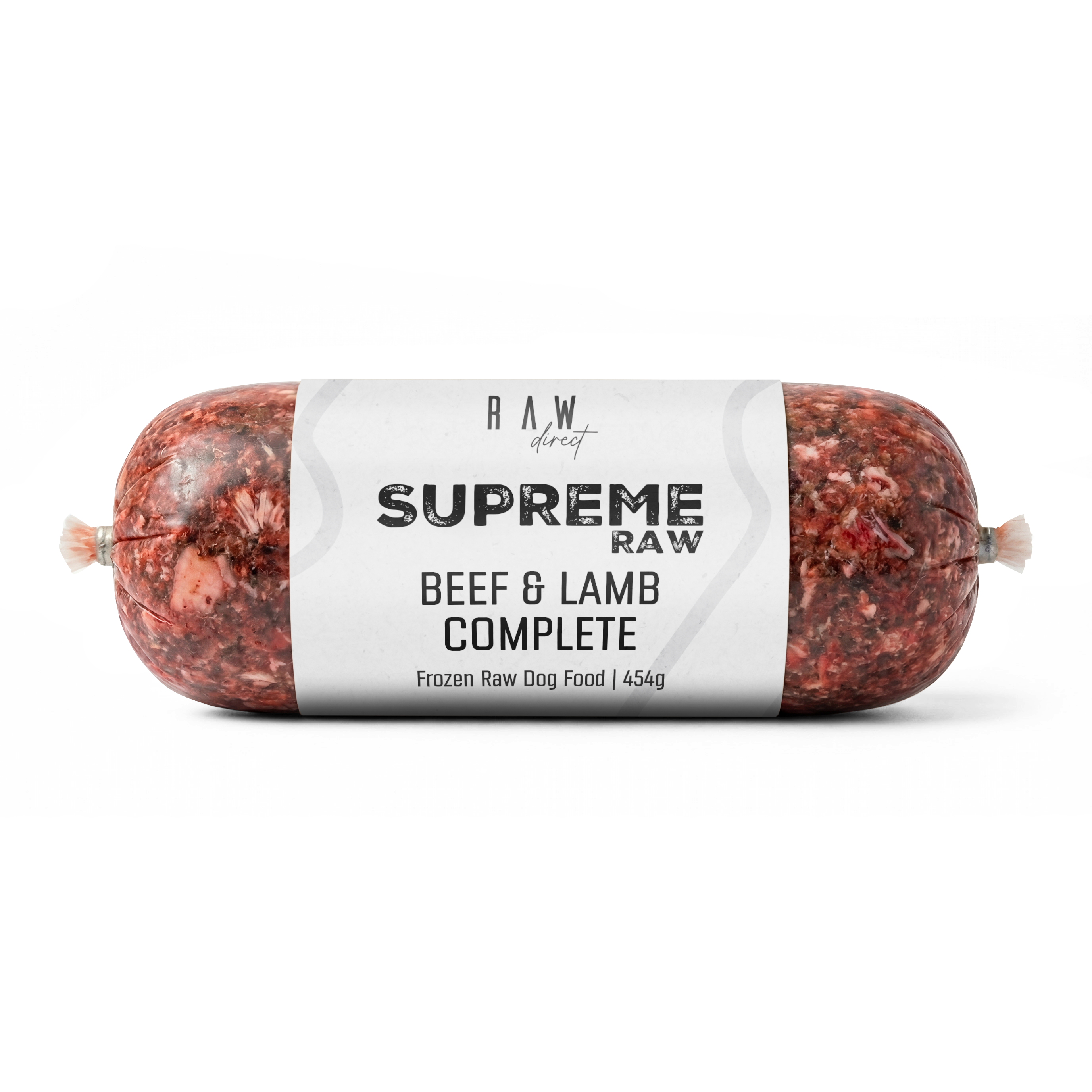 Supreme Beef & Lamb Raw Dog Food 454g | 80/10/10 BARF - Raw Direct