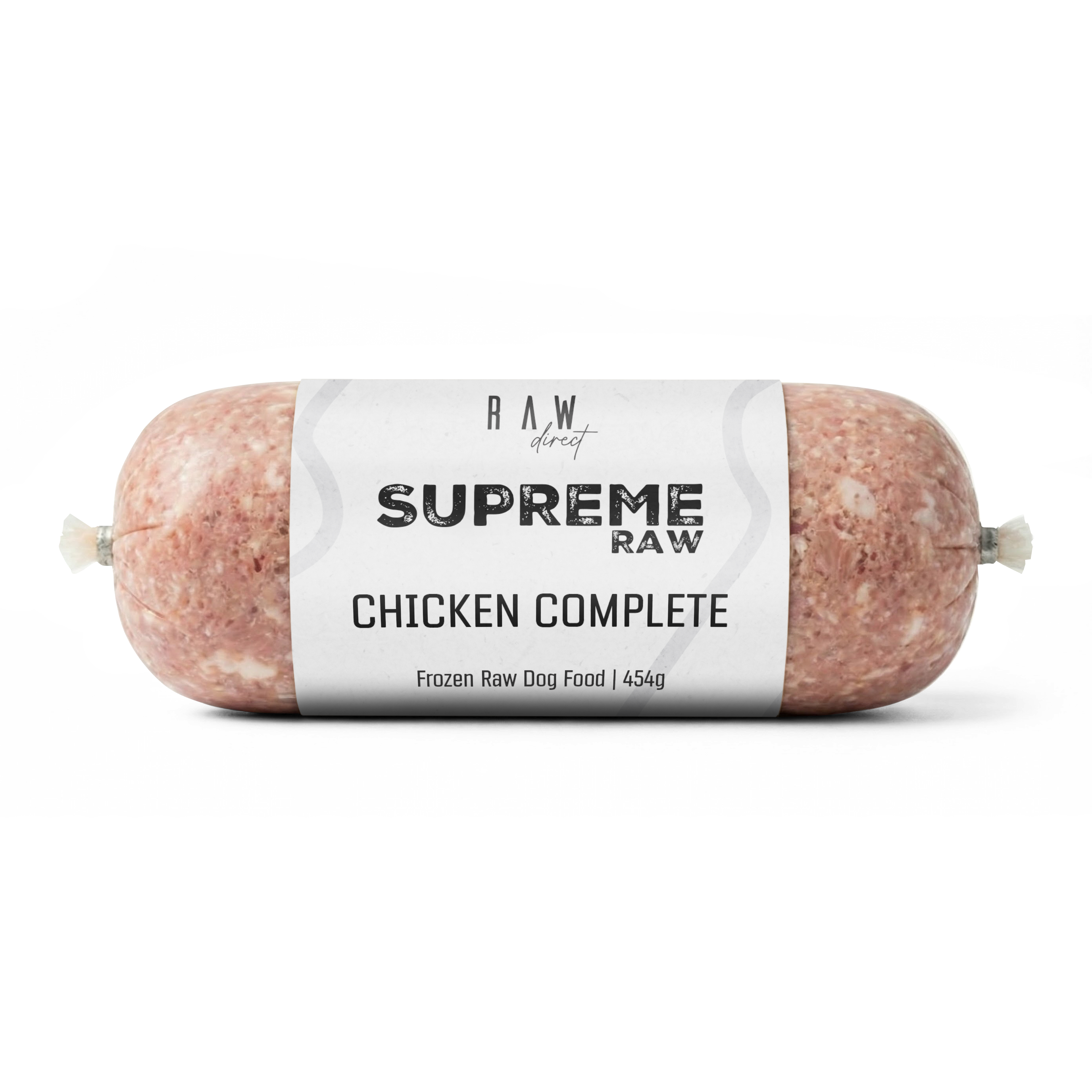 Supreme Chicken Complete Raw Dog Food 454g | 80/10/10 BARF - Raw Direct