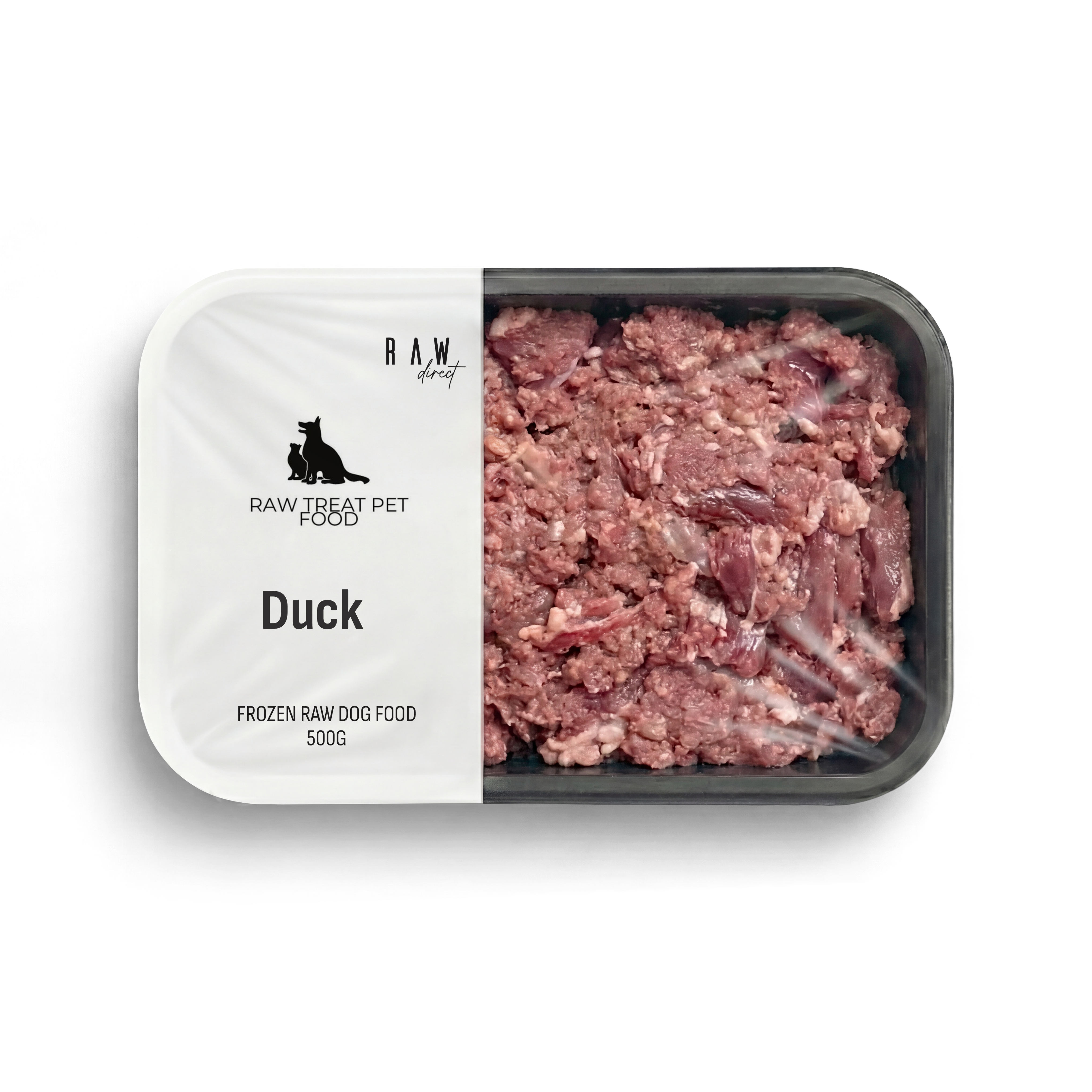 Premium Raw Duck Dog Food - 500g | Raw Treat Petfood – Raw Direct