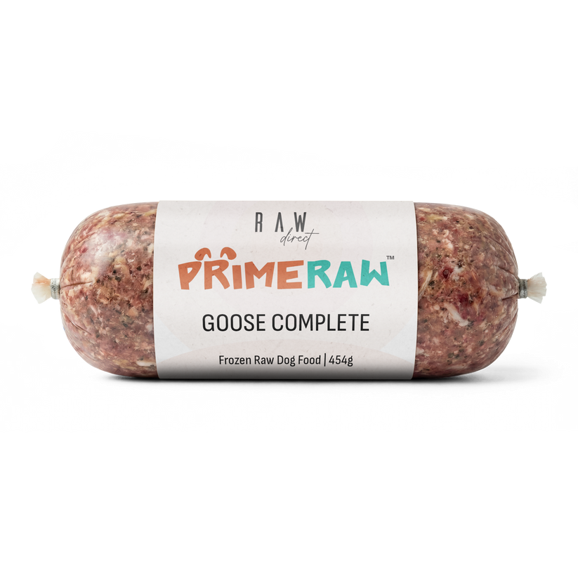 PRIME RAW Goose Complete 454g - Premium Raw Dog Food for Optimal ...
