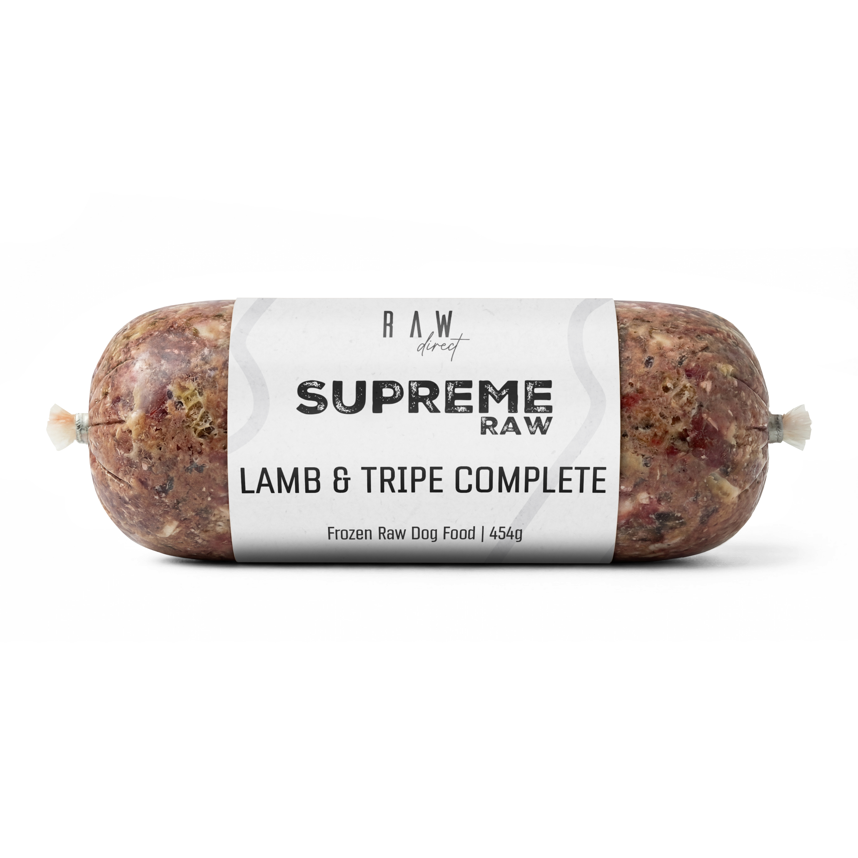Supreme Lamb & Tripe Raw Dog Food 454g | 80/10/10 BARF - Raw Direct