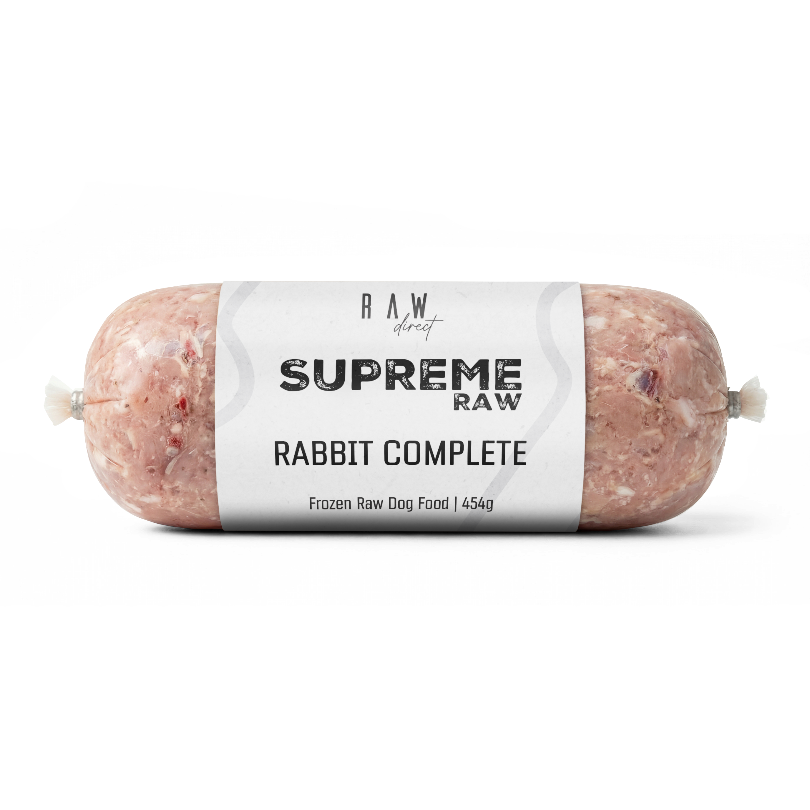Supreme Rabbit Raw Dog Food 454g | 80/10/10 BARF - Raw Direct