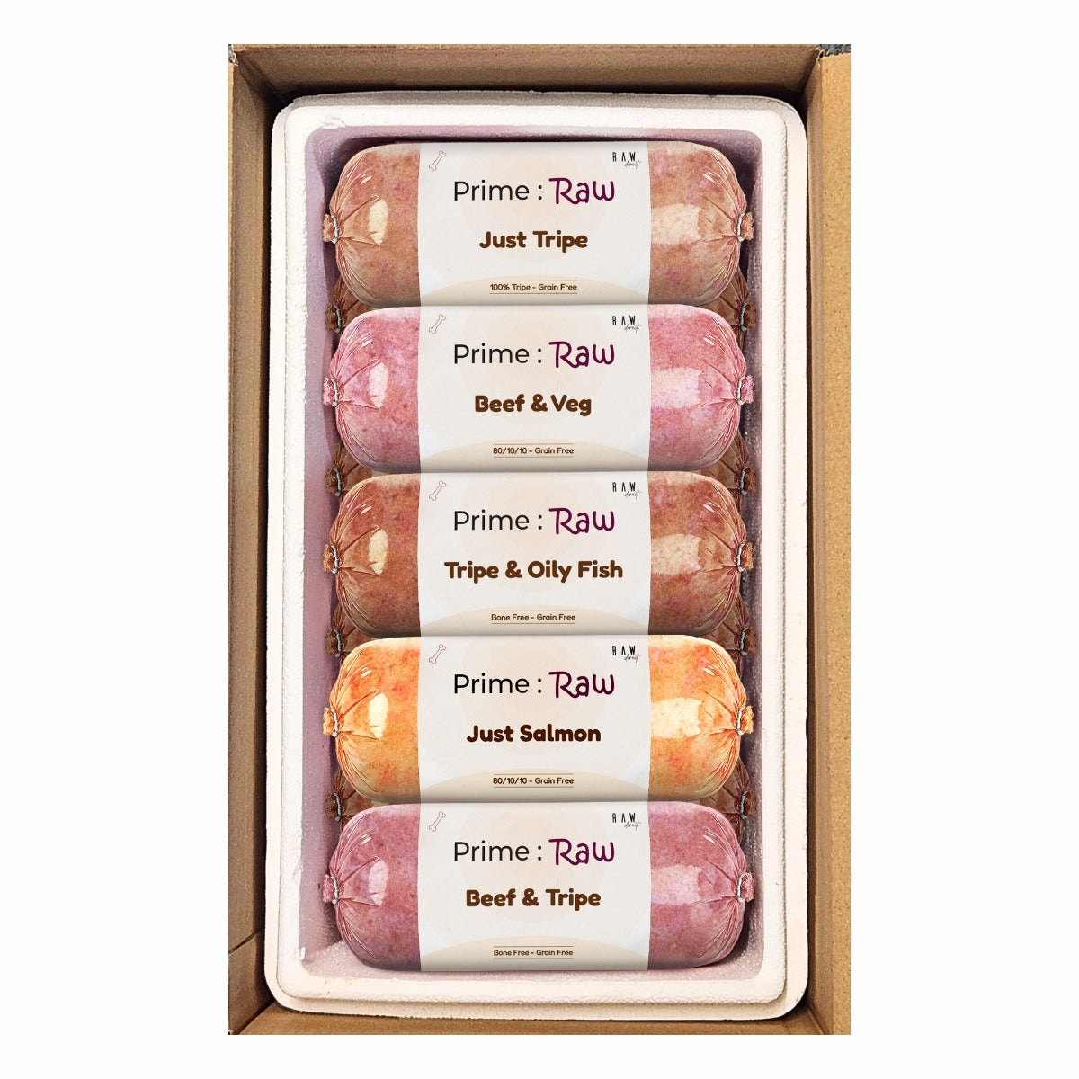 PRIME RAW - No Chicken Mix | Allergy-Friendly Dog Food (454g) – Raw Direct