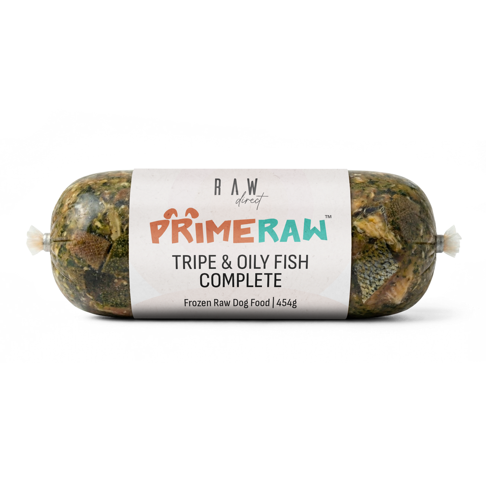 PRIME RAW - Tripe & Oily Fish Dog Food | Nutrient-Rich Raw Diet for ...