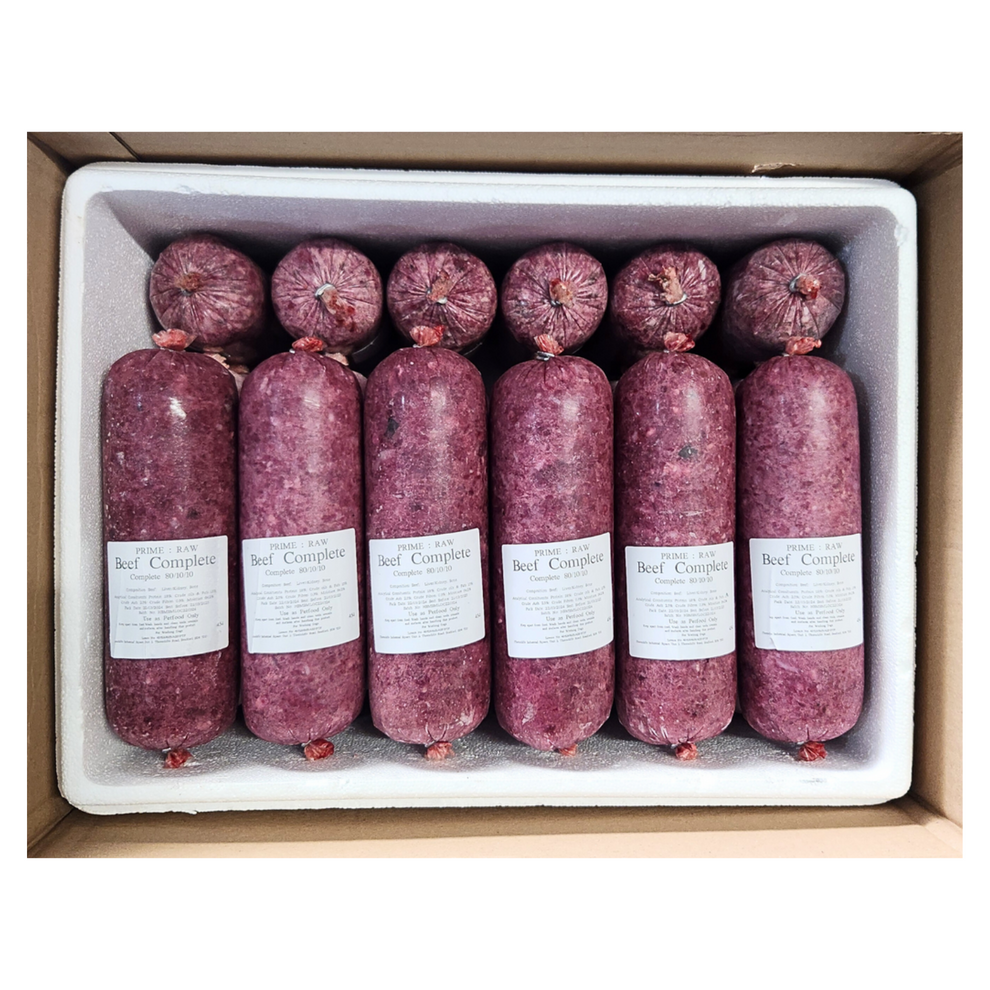 PRIME RAW Beef Complete 454g - Premium Raw Dog Food for Optimal Health ...